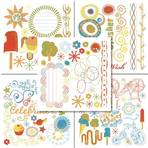 Basic Grey Rub On Book - Cupcake | Scrap Of Your Life