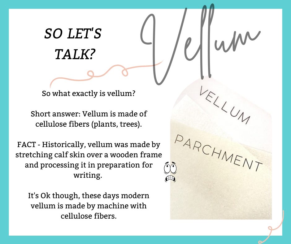 All about Vellum and how use in your craft projects | Scrap Of Your Life