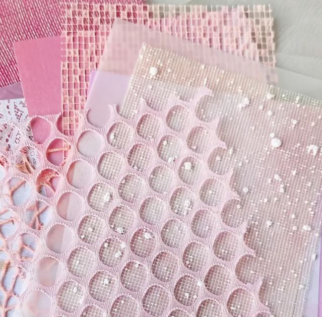 Decorative Pink Junk Journal Papers | $9.99 Scrap Of Your Life