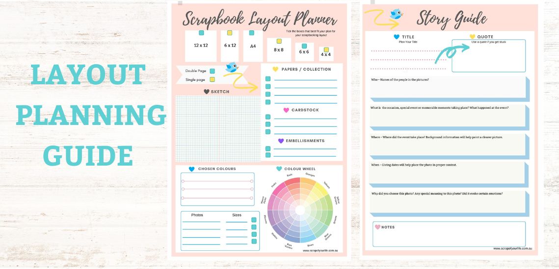 Scrapbook Layout Guide | Scrap Of Your Life