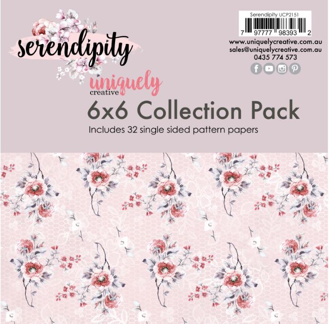 Uniquely Creative - Serendipity 6x6 Paper Pad | Scrap Of Your Life