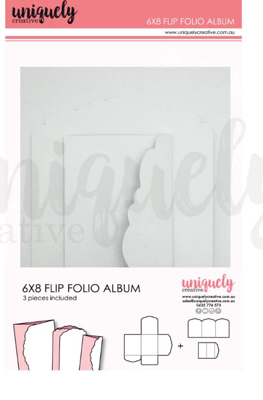 Uniquely Creative - Flip Folio Album - White 6" x 8" | $9.99 Uniquely ...