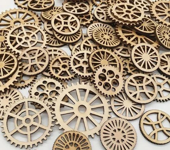 Wooden Cogs/Gears | Scrap Of Your Life