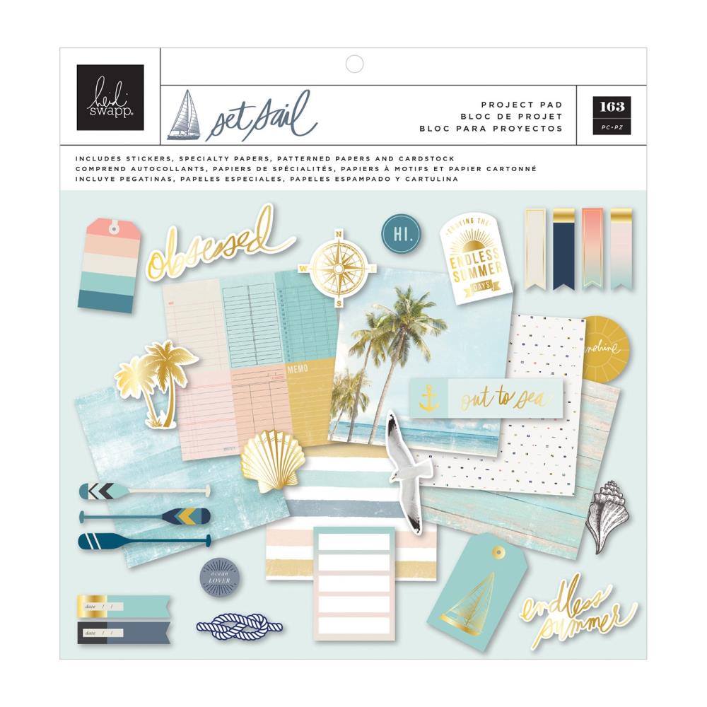 Heidi Swapp - Set Sail -12" x 12" Project Paper Pad