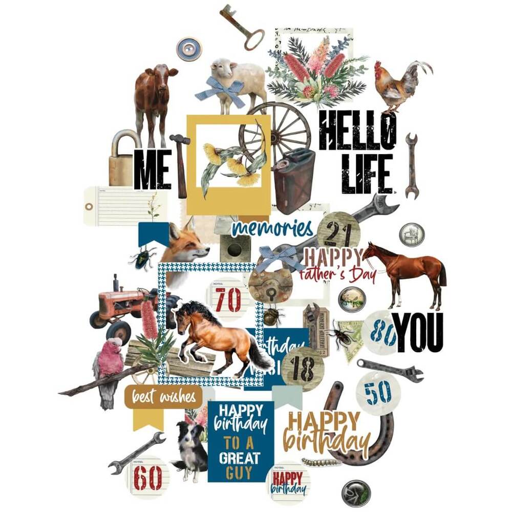 Uniquely Creative - Among the Gum Trees Creative Cuts | $8.50 Uniquely ...